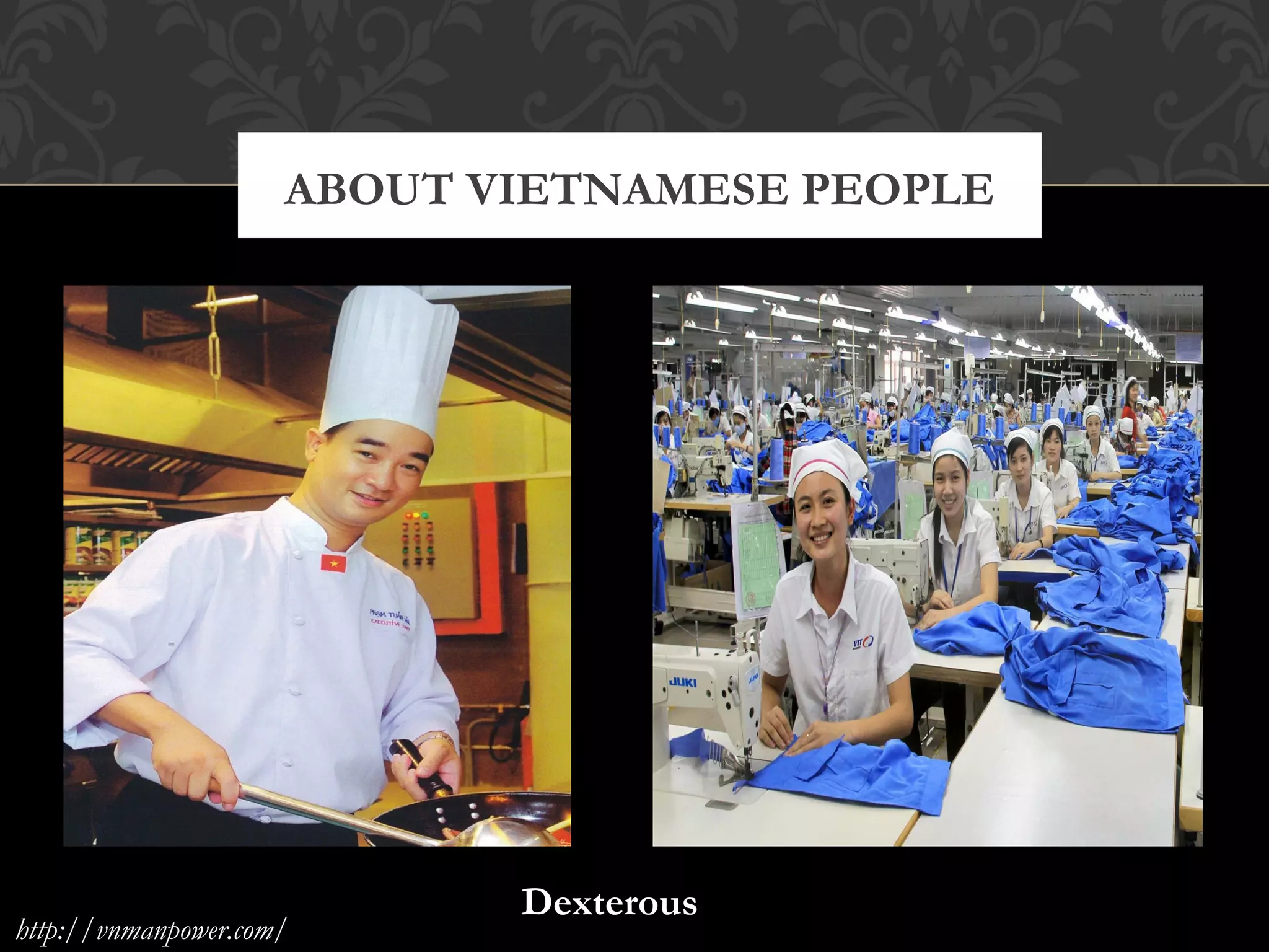 Vietnamese and vietnamese people's characteristics | PPT