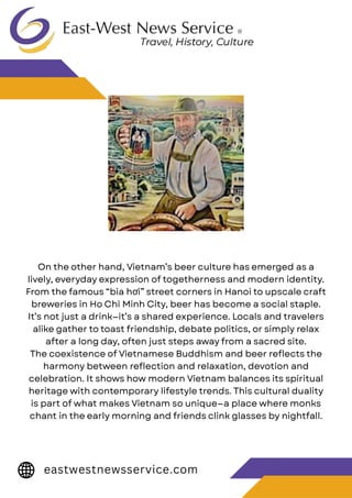 Vietnamese Buddhism and Beer: Where Tradition Meets Social Culture | PDF