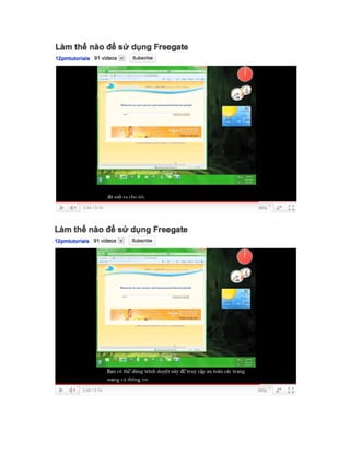 Freegate Tutorial in Vietnamese | PDF