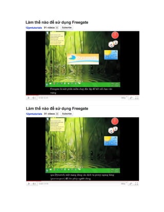 Freegate Tutorial in Vietnamese | PDF
