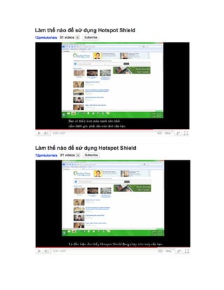 Hotspot Shield tutorial in Vietnamese | PDF | Free Download