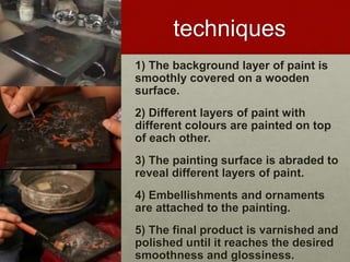 Vietnamese lacquer art | PPT