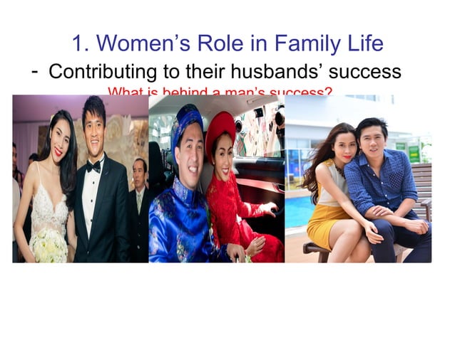 Vietnamese women's roles chinh thuc | PPT