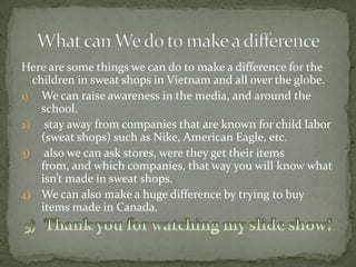 Vietnam gr 6 ss project | PPTX