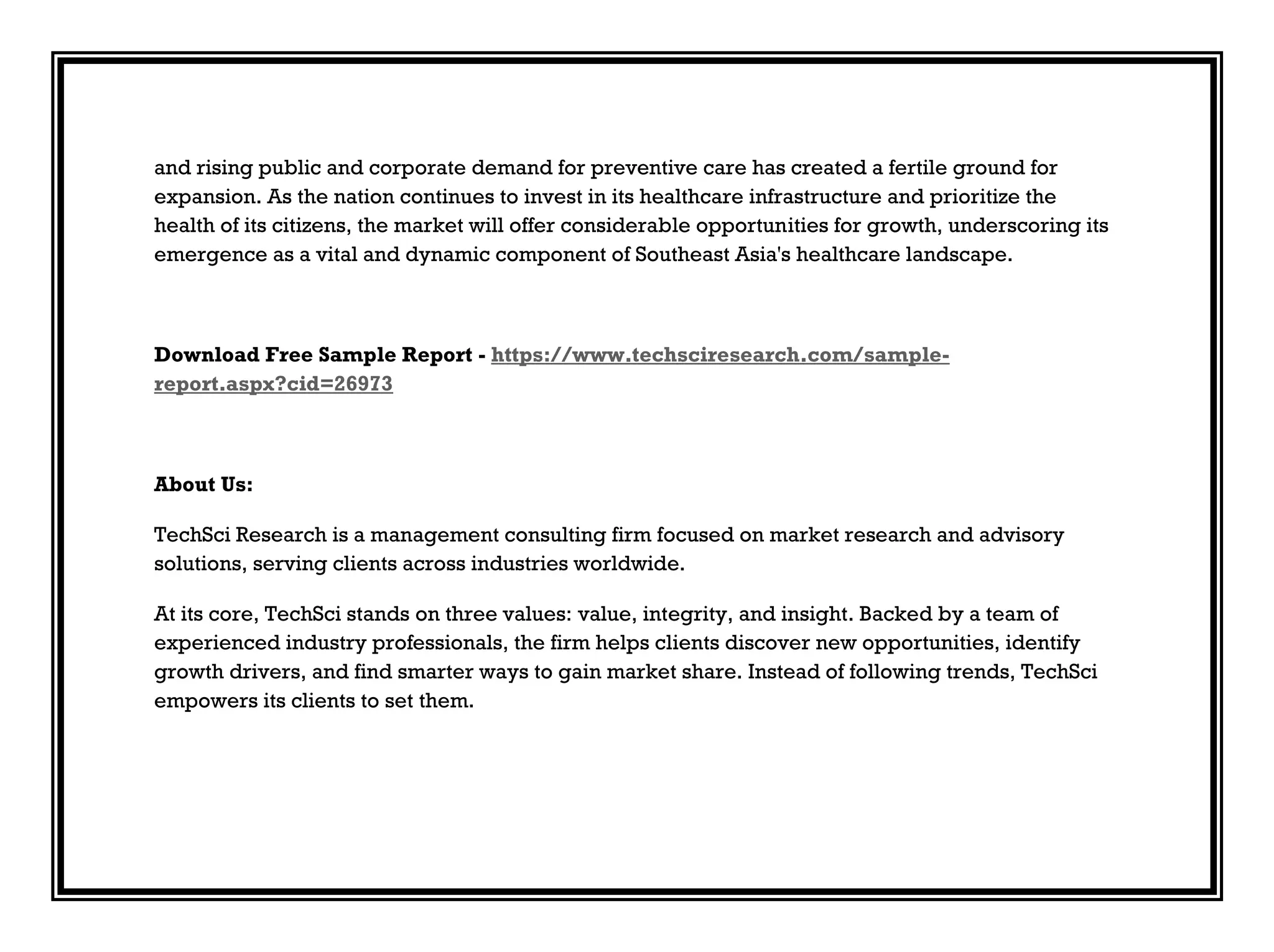 Vietnam Health Check-up Market Forecast: Market to Exceed USD 475 ...