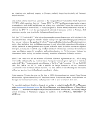 VIETNAM – INVESTMENT IN THE HEALTHCARE AND MEDICAL DEVICE SECTORS | PDF | Healthcare Industry ...