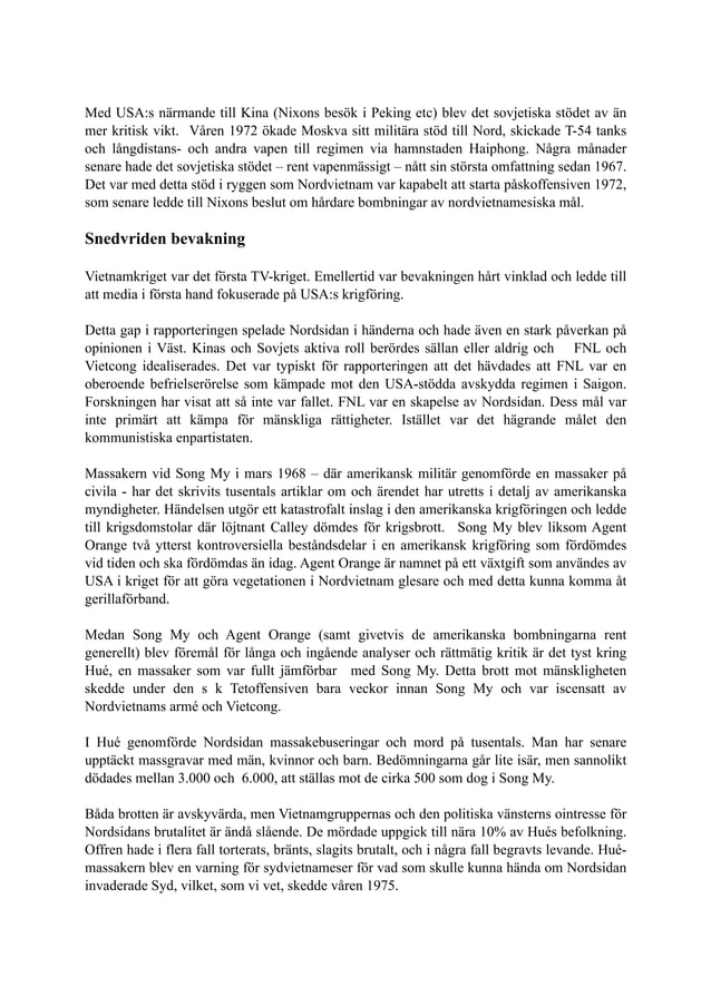 Vietnam i nytt ljus något nedkortat januari 2018 | PDF