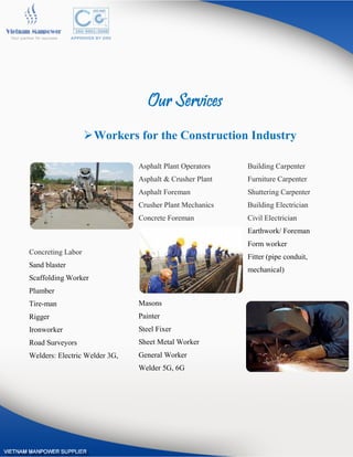 Vietnam manpowersupplier profile | PDF