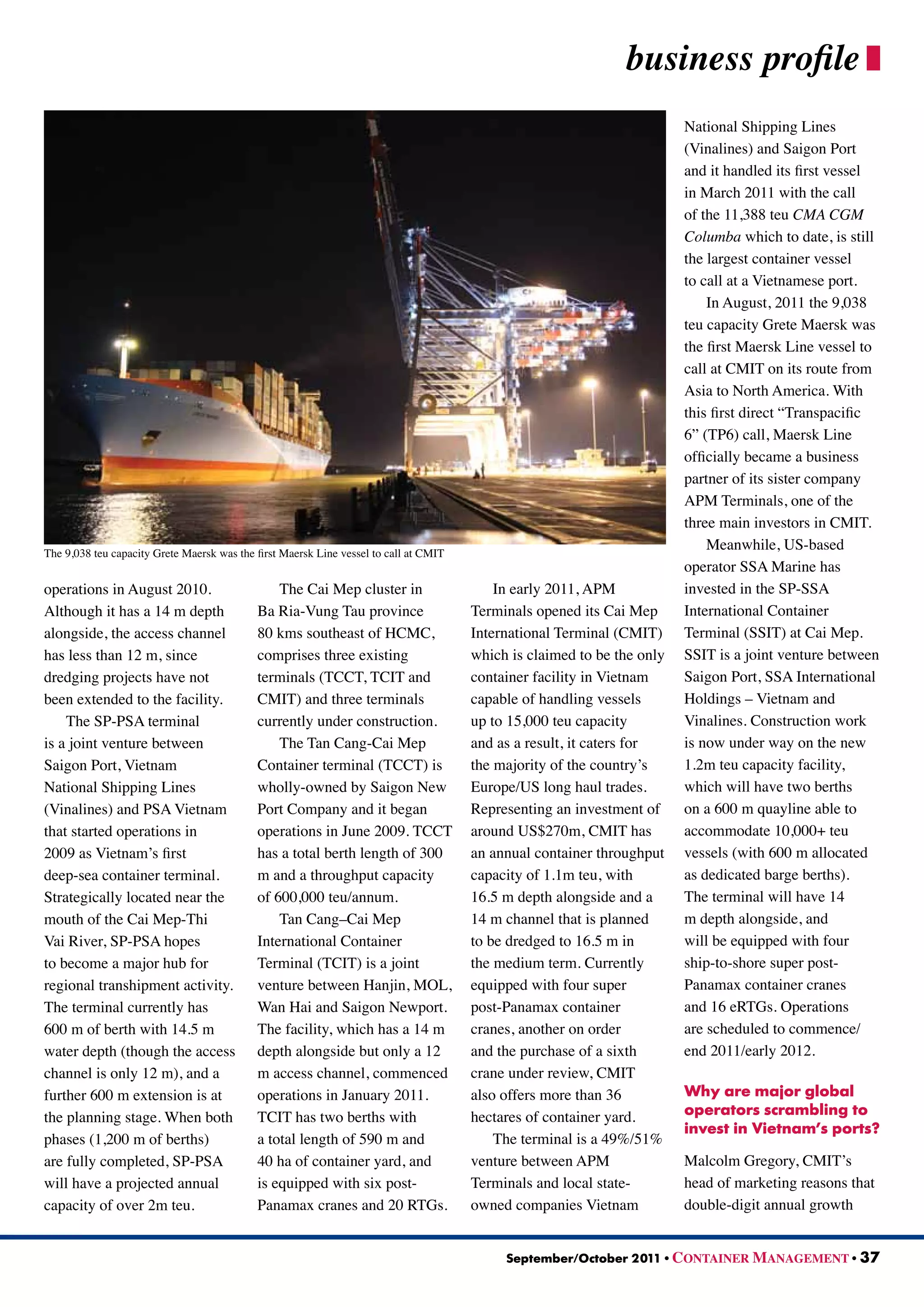 Vietnam port profile | PDF