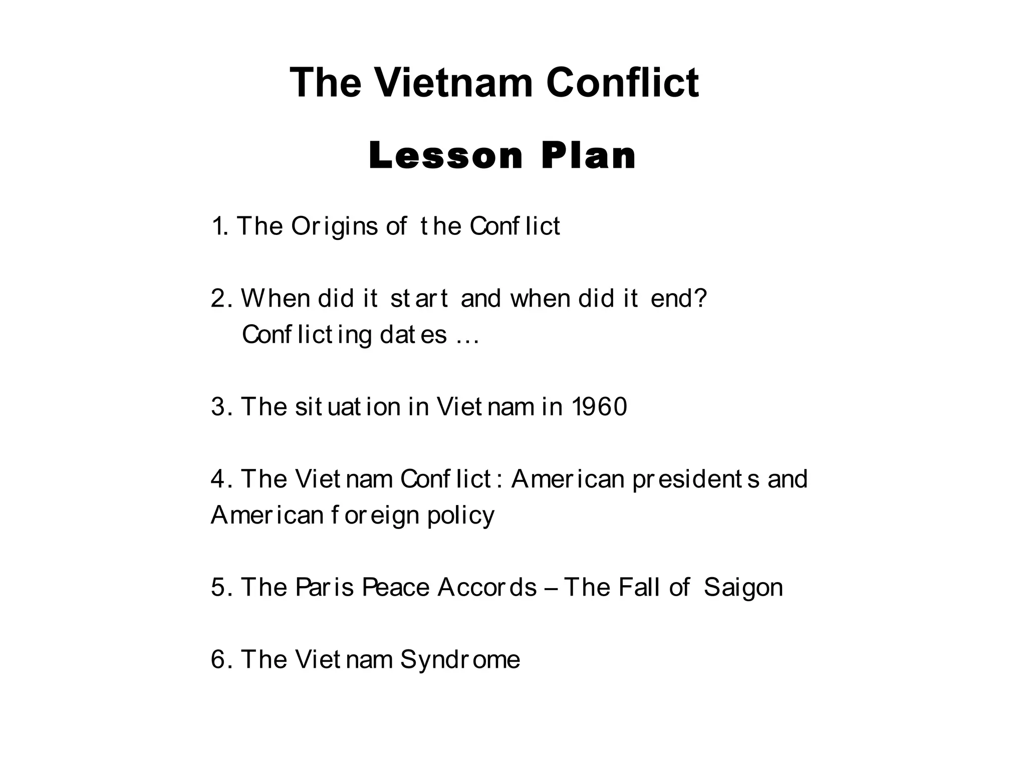 Vietnam powerpoint for European Section students | ODP