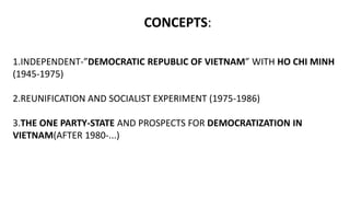 Democratization in Vietnam | PPTX