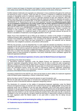 Vietnam's 2022 amended IP Law - What do new trademark provisions mean ...