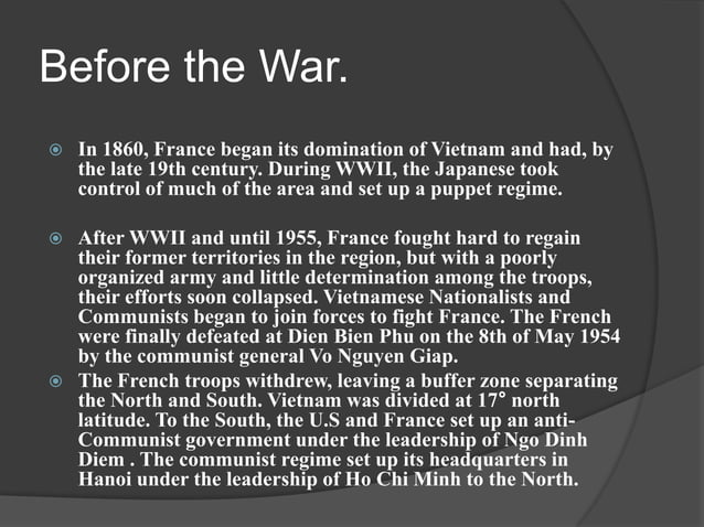 the vietnam war | PPT