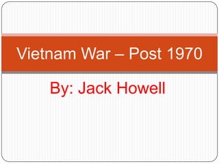 Vietnam war | PPTX