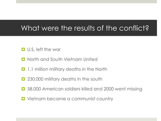 Vietnam war | PPTX