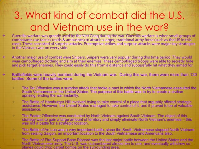 Vietnam War 1st Period Guyer | PPT