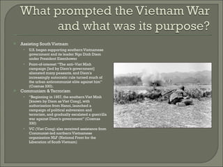 Vietnam War 7th Period Guyer | PPT