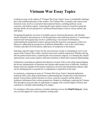 Vietnam War Essay Topics.pdf
