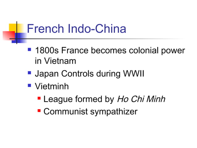 Vietnam war part 1 | PPT