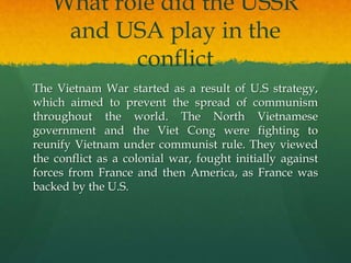 Vietnam war presentation | PPTX