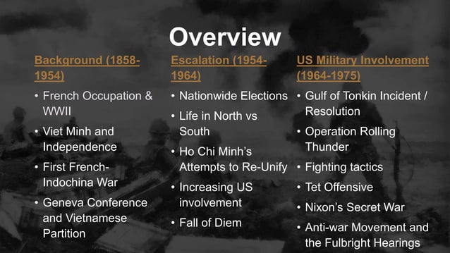 The Vietnam War – A Detailed Overview | PPTX | Death, Injury, or ...