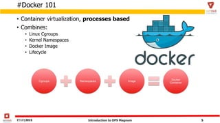 DockerDay2015: Introduction to OpenStack Magnum | PDF