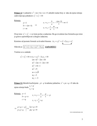 Vietove formule | PDF