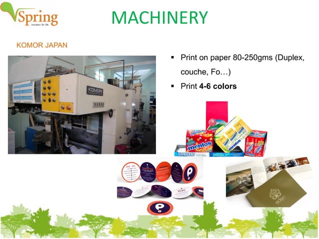 Vietspring introduction- Flexo label printer | PDF
