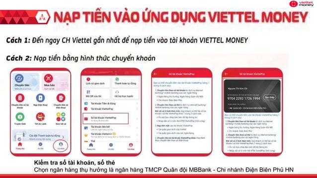 Viettel Money Thanh toan khong dung tien mat.pptx
