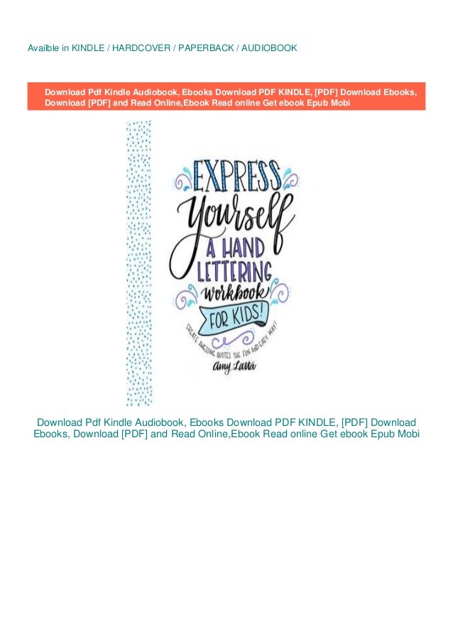 *View_pdf* Express Yourself: A Hand Lettering Workbook for Kids: Create ...