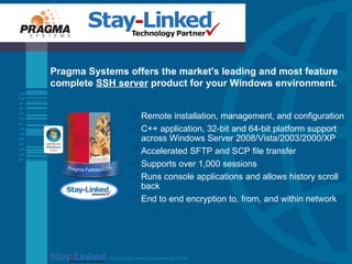View PowerPoint Presentation on Pragma Systems - Stay-Linked ... | PPT