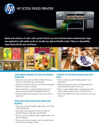 HP Scitex FB500 | PDF