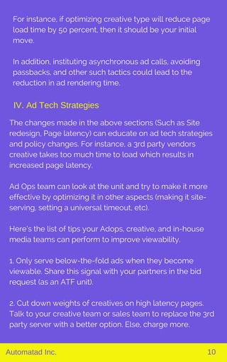 Ad Viewability Guide For Publishers (2019) | PDF | Desktop Publishing ...