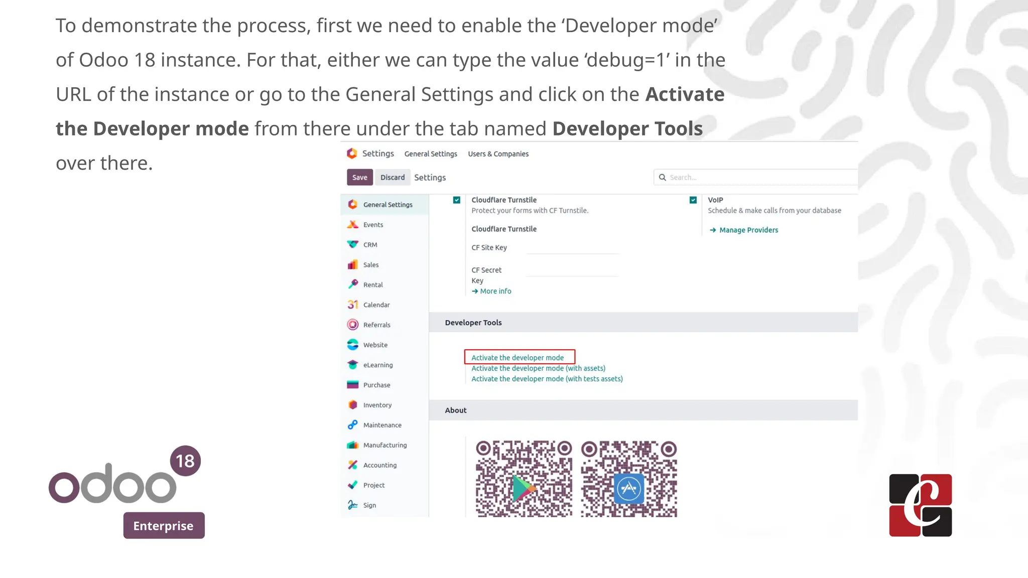 View Button In Odoo 18 Contact Module Odoo 18 Slides Ppt