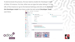 View Button in Odoo 18 Contact Module - Odoo 18 Slides | PPT