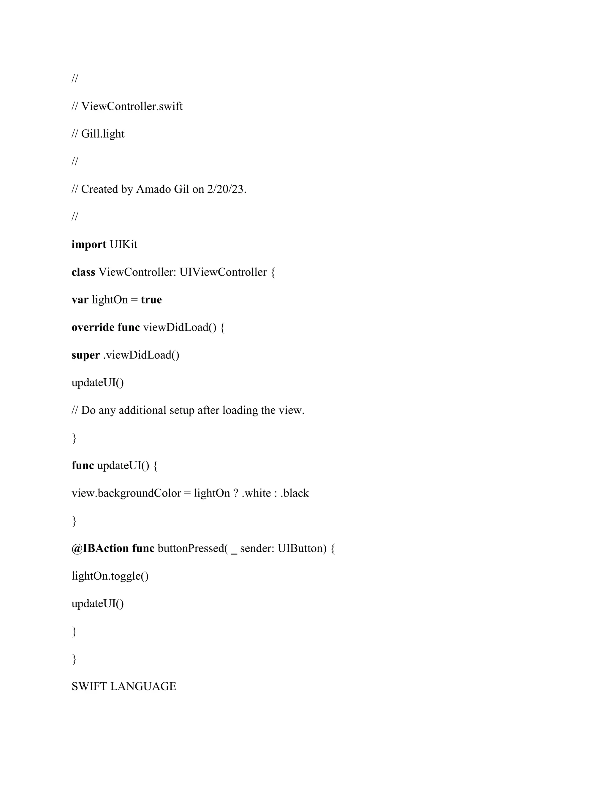 ViewController-swift -- Gill-light -- -- Created by Amado Gil.docx