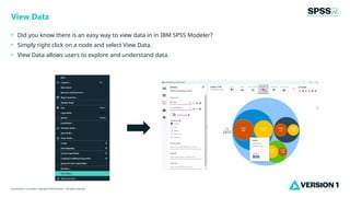 Tech Tip - View Data in IBM SPSS Modeler.pptx