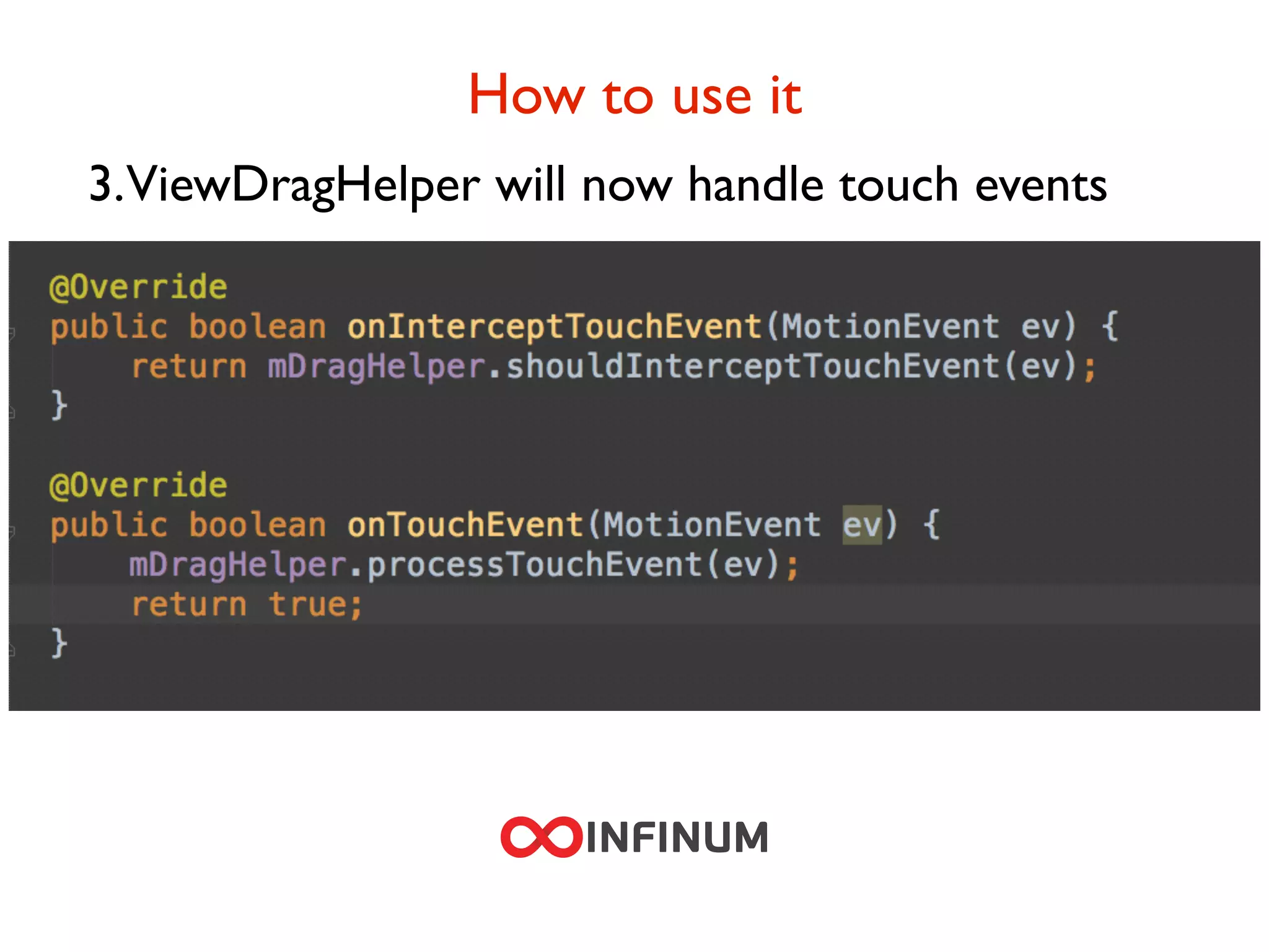 Infinum Android Talks #13 - Using ViewDragHelper | PDF | Technology & Computing