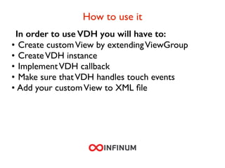 Infinum Android Talks #13 - Using ViewDragHelper | PDF | Technology & Computing