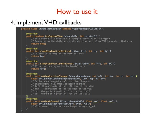Infinum Android Talks #13 - Using ViewDragHelper | PDF | Technology & Computing