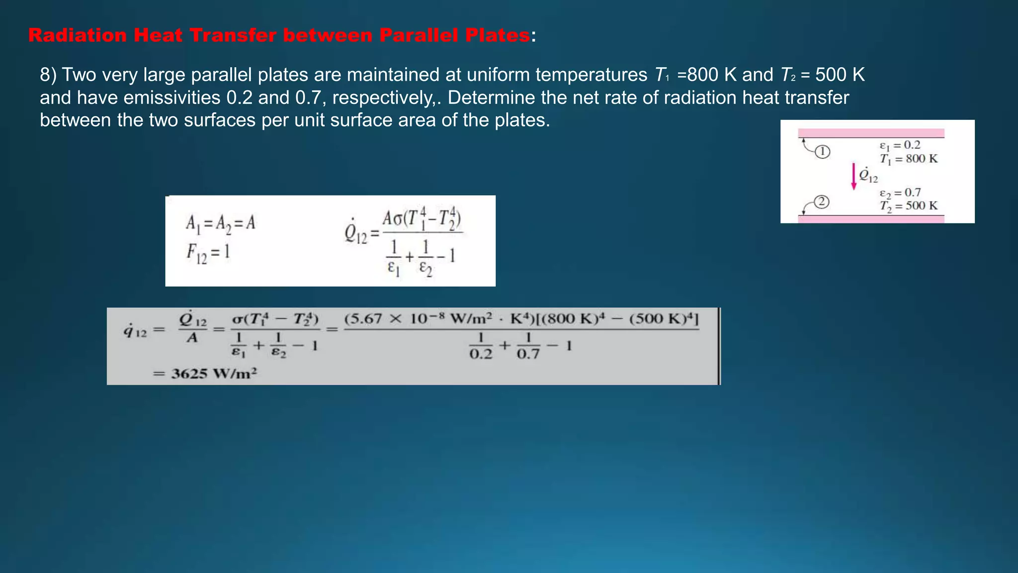 View factors numericals | PPTX