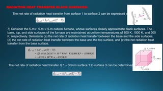 View factors numericals | PPTX