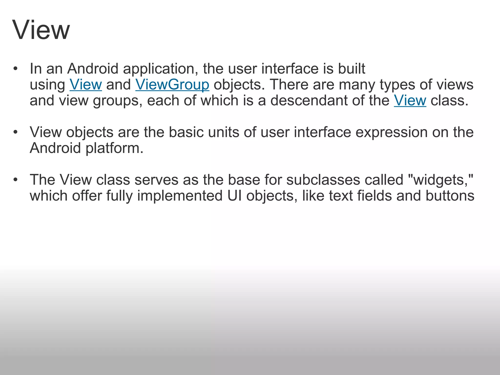 View groups containers | PPT