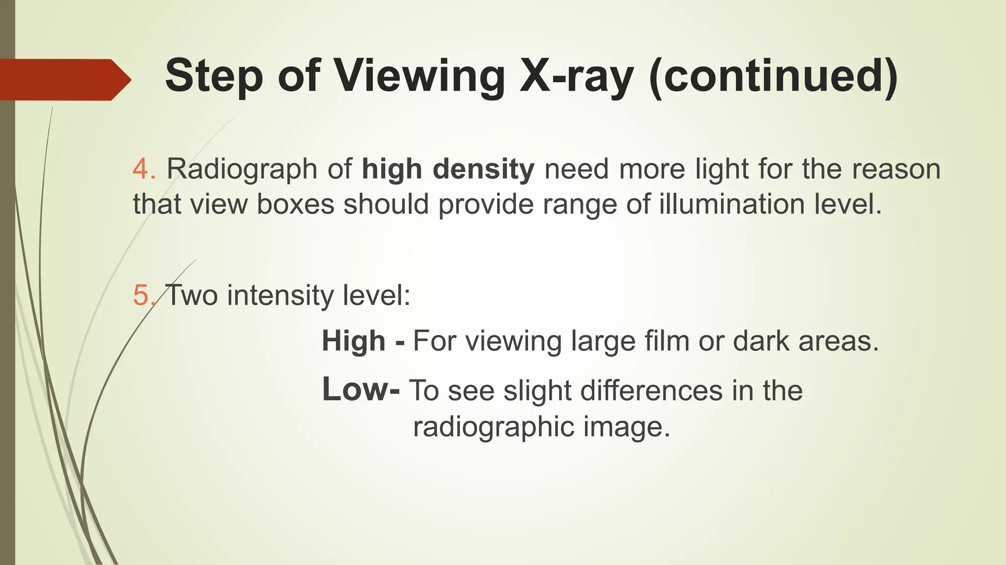 Viewing and storage of x ray film | PPTX