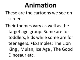 VIEWING GENRE classroom slides presentation | PPT