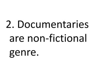 VIEWING GENRE classroom slides presentation | PPT