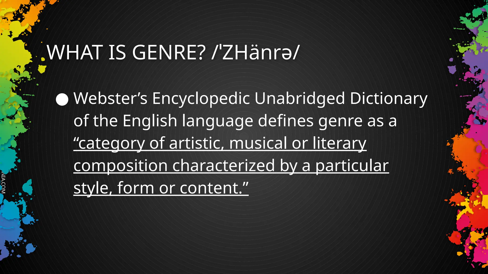 viewing genre.pptx english 7 qaurter 1 q | PPT