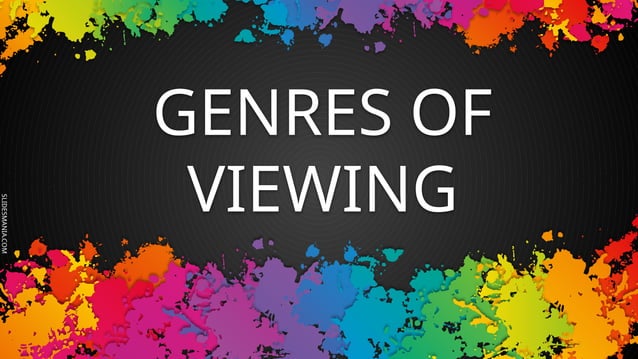 viewing genre.pptx english 7 qaurter 1 q | PPT