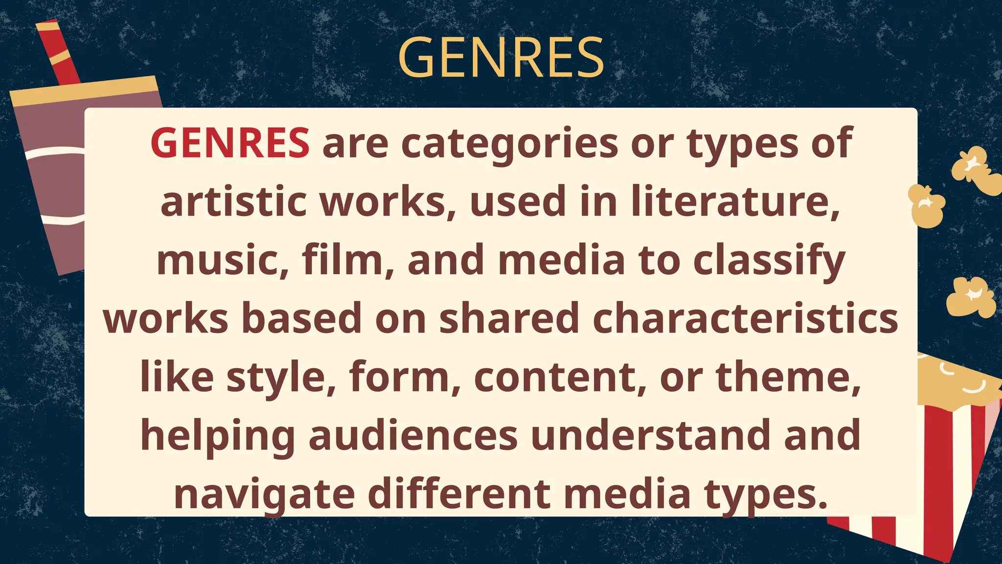 GRADE 8 LESSONG Q2: VIEWING GENRES.1.pptx