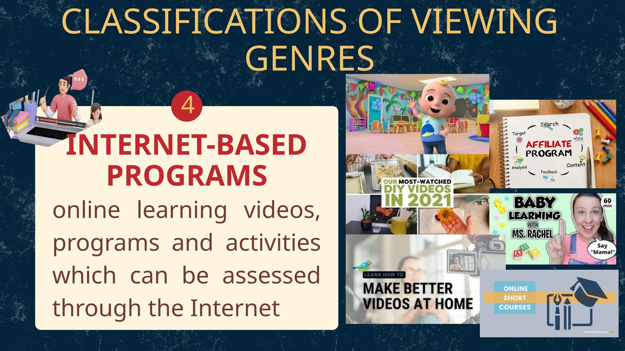 GRADE 8 LESSONG Q2: VIEWING GENRES.1.pptx